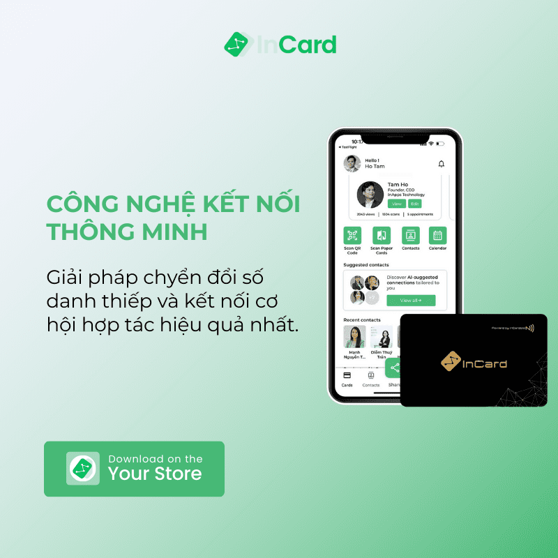 Incard: Công nghệ kết nối thông minh - The Albert Advertising Group